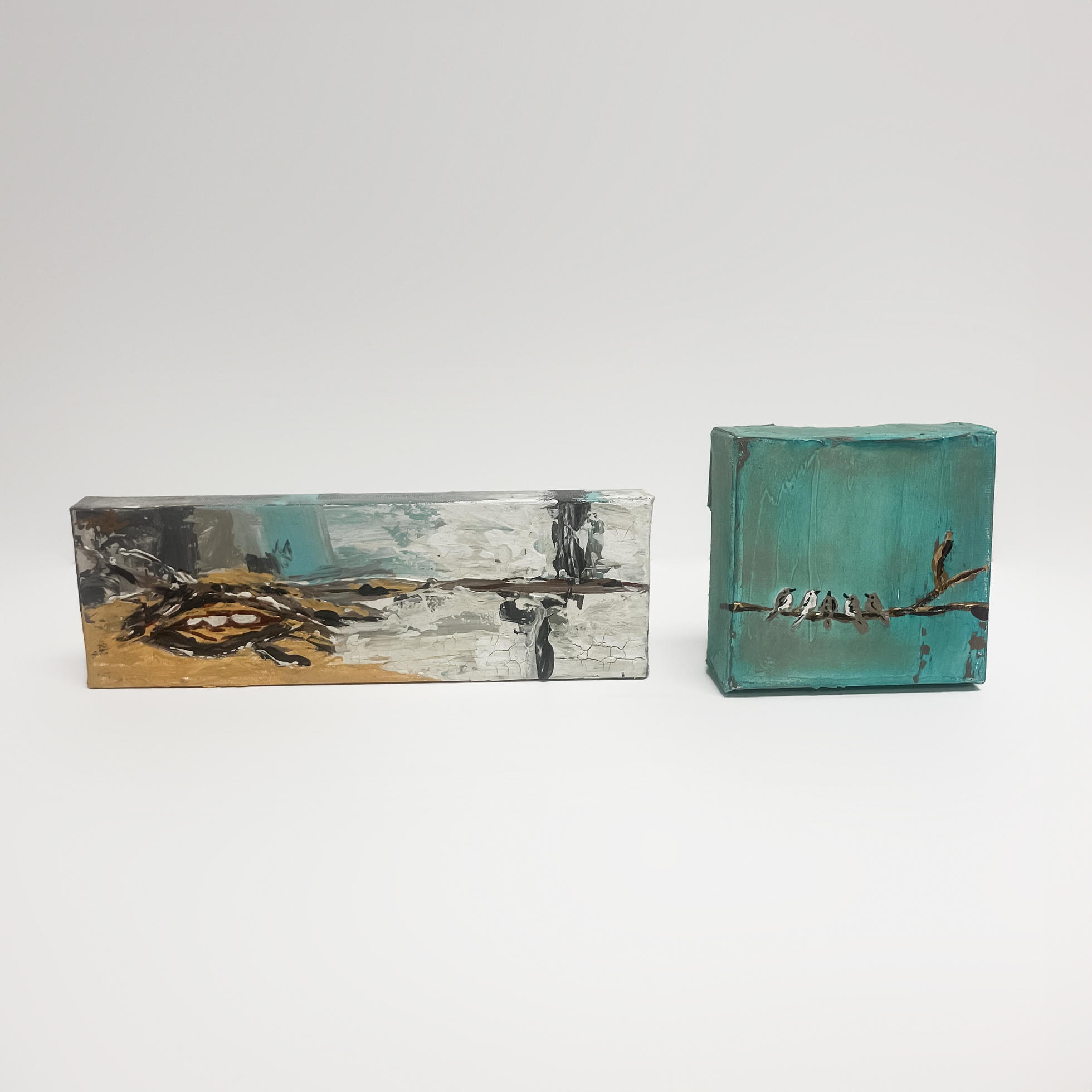 Rae Thomas Paintings - Farm Fête at Main Street Market